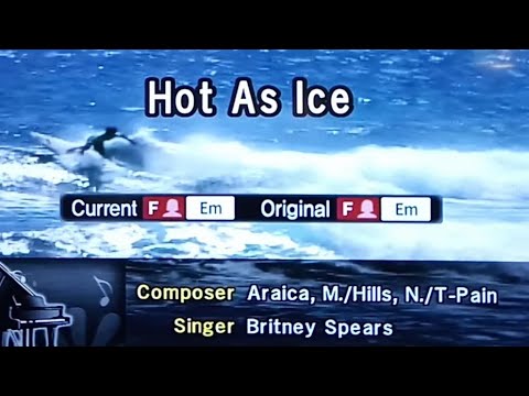 HOT AS ICE Britney Spears 🎵Karaoke Version🎵 - YouTube