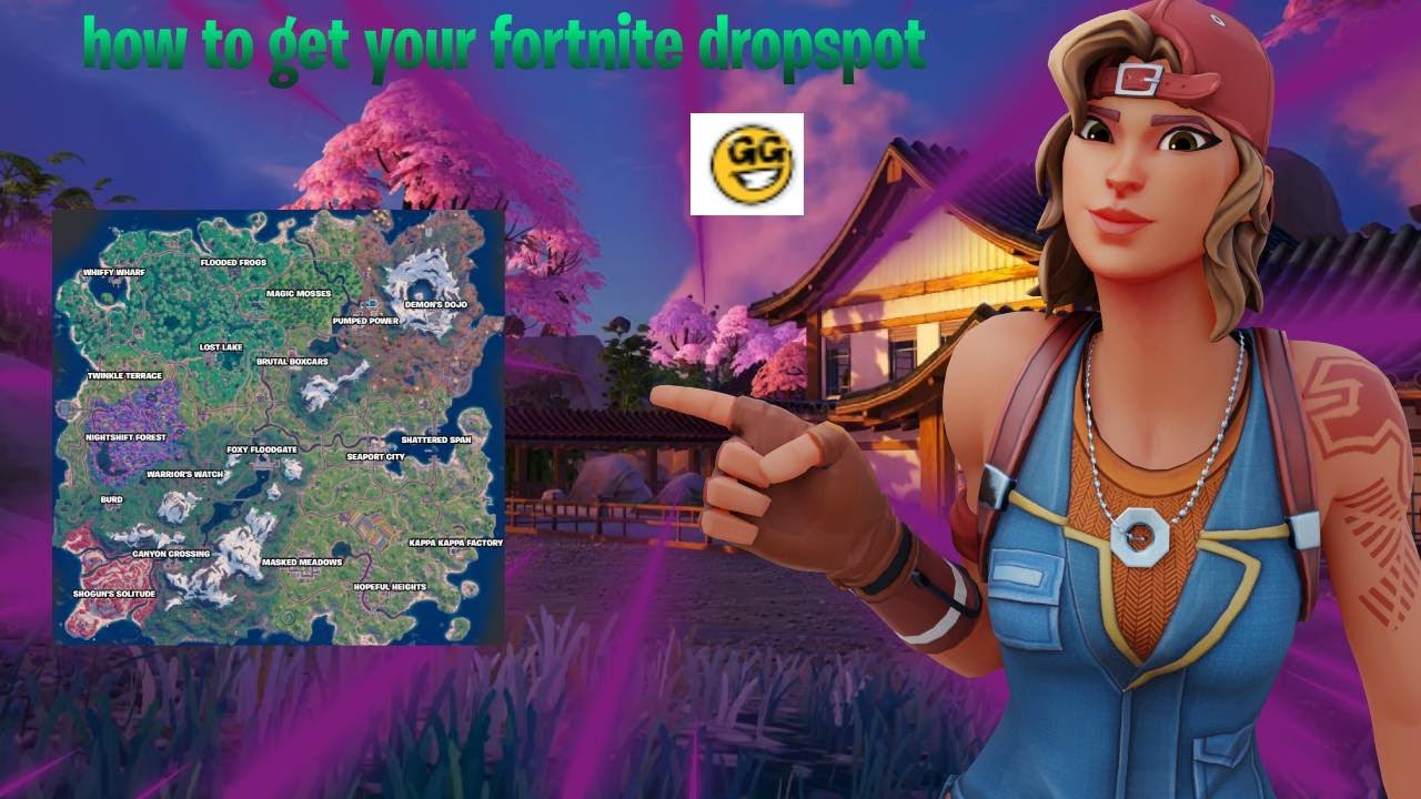 How to get your Fortnite DROP SPOT!!!!! - YouTube