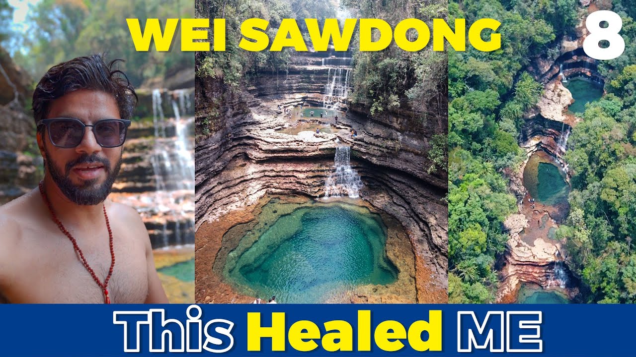 The Most Beautiful Waterfall of Meghalaya - Wei Sawdong | EP 8 - YouTube