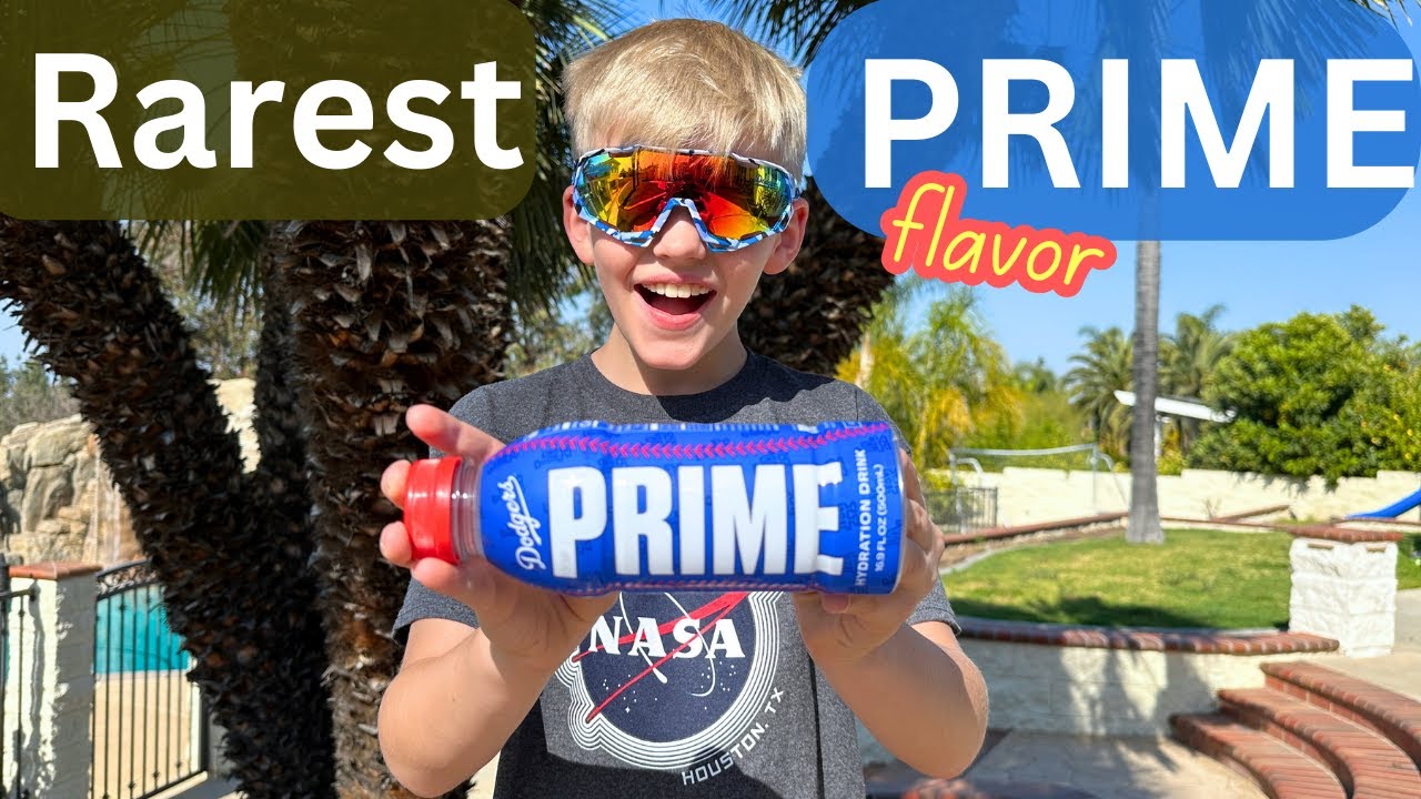 Rarest PRIME Flavor! + baseball CHALLENGE! - YouTube