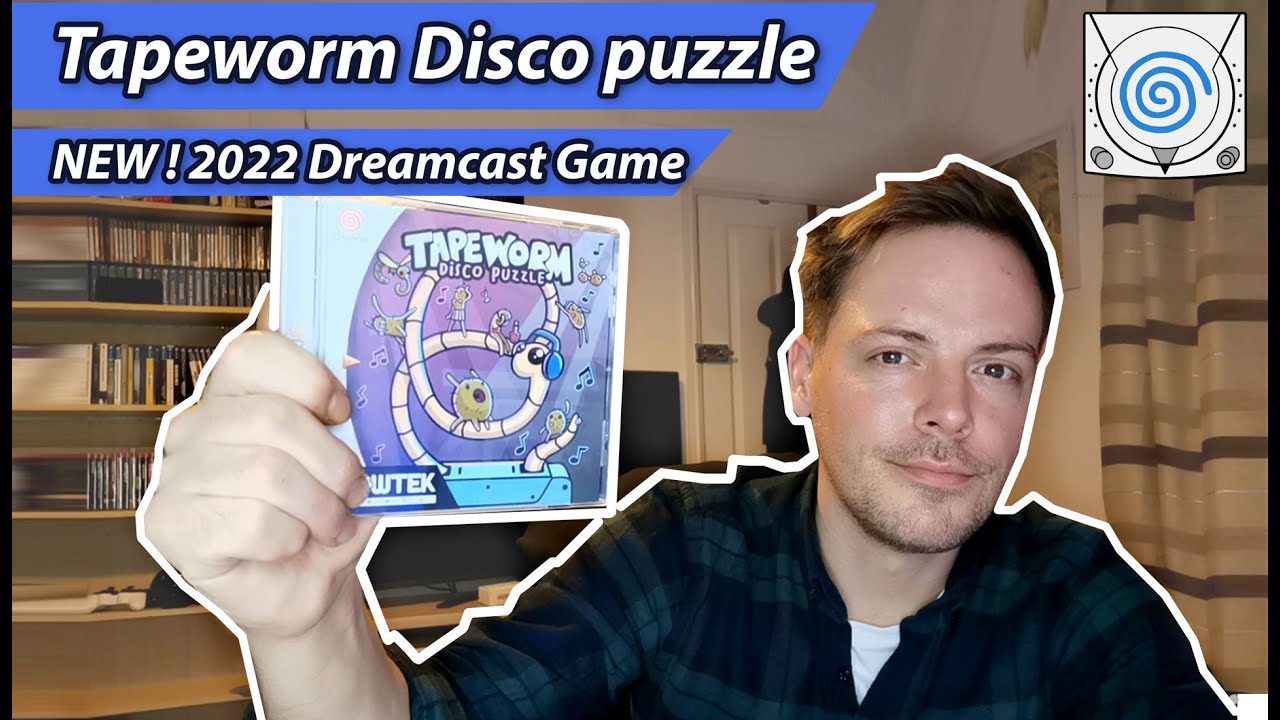 Tapeworm disco puzzle 2022 New Dreamcast Game by Lowtek games - YouTube