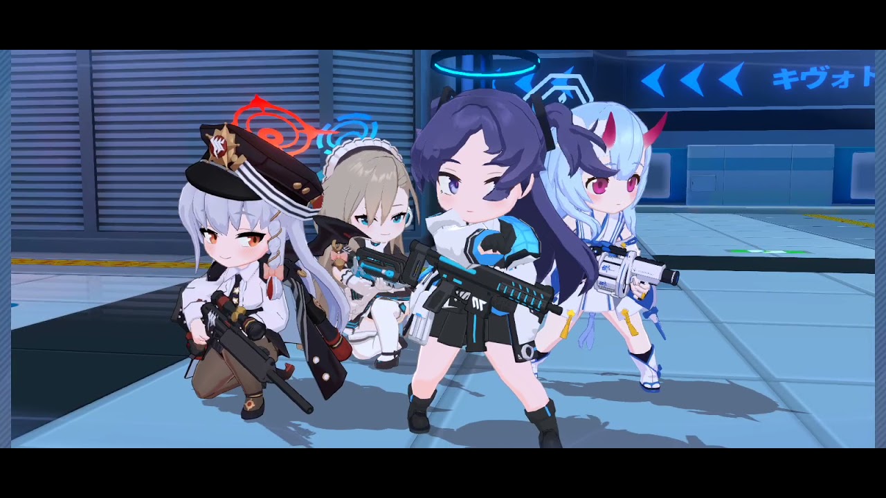 Blue Archive Stage 12-2 Hard 4 Turns 3⭐ - YouTube