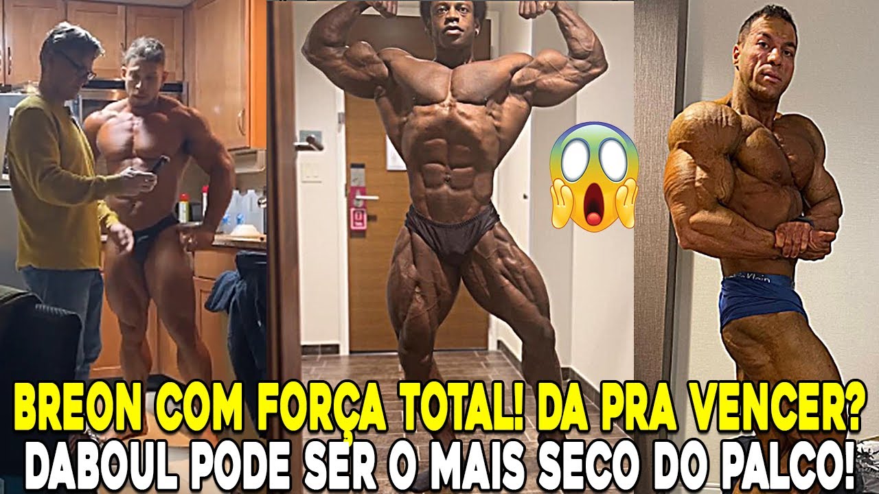 BREON ANSLEY SHAPE PRONTO, DA PRA VENCER O RAMON ASSIM? MICHAEL DABOUL ...