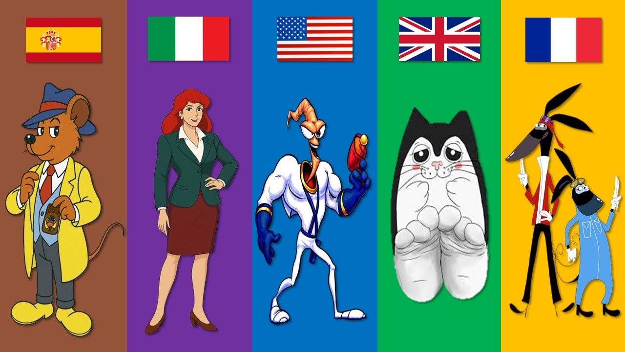 Cartoons From Different Countries | Pt.103 - YouTube