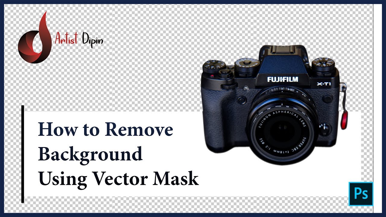 How to remove Background in Photoshop | Adobe Photoshop Vector Mask ...