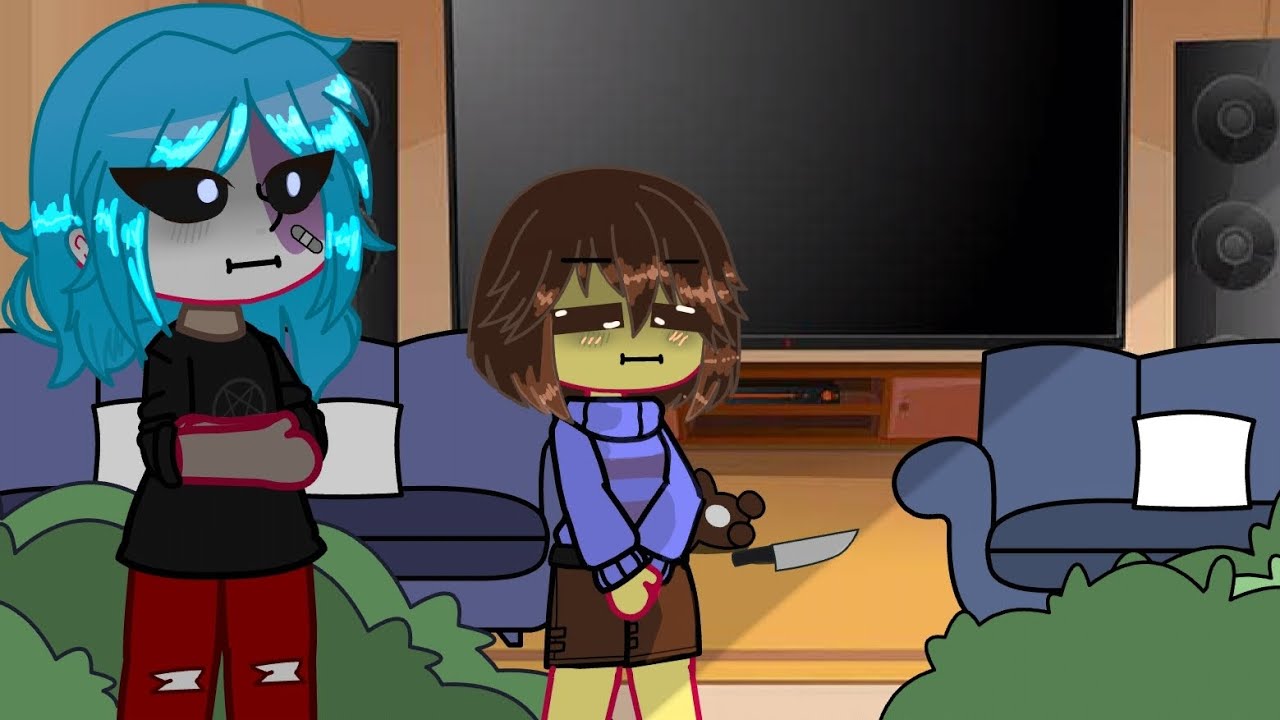 fandoms react to each other ( Frisk) 🇷🇺/🇺🇲 - YouTube