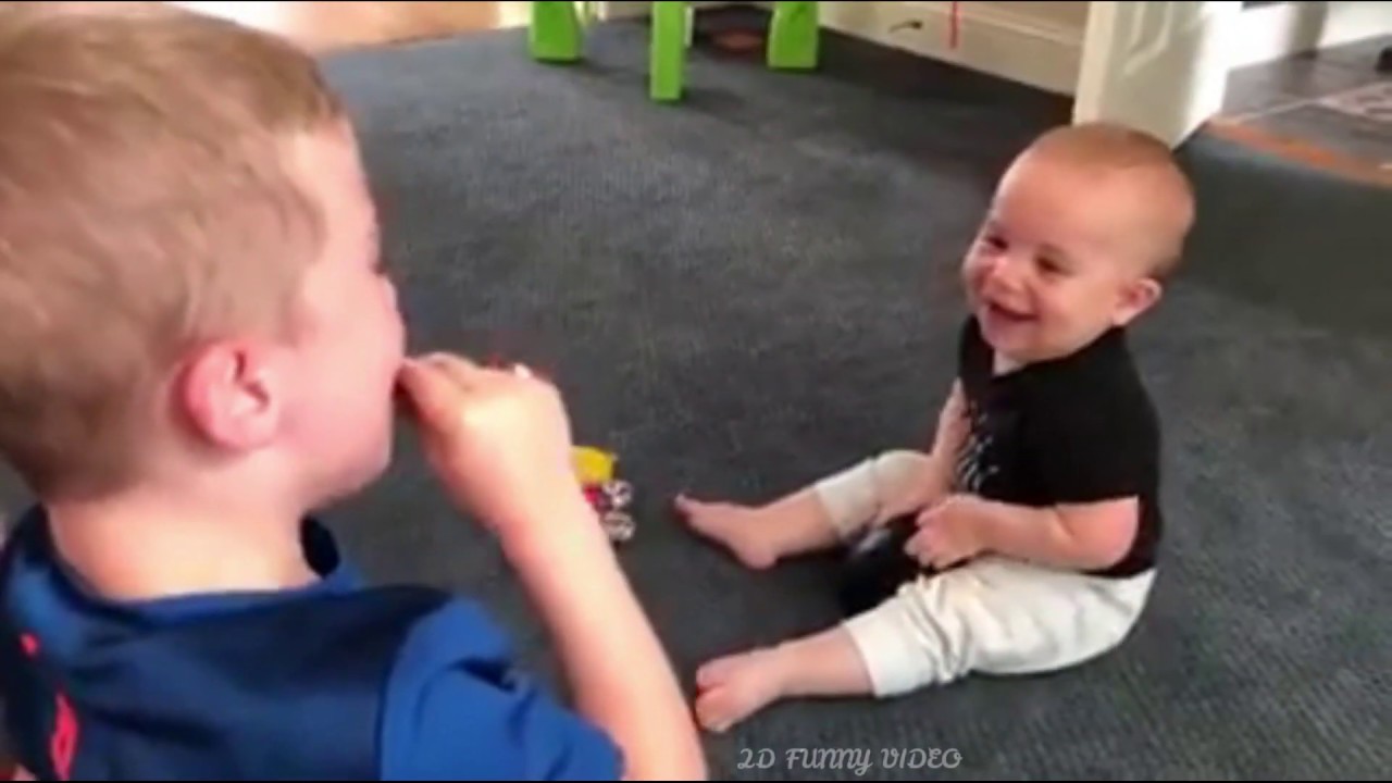 FUNNY CUTE BABIES LAUGHING - YouTube