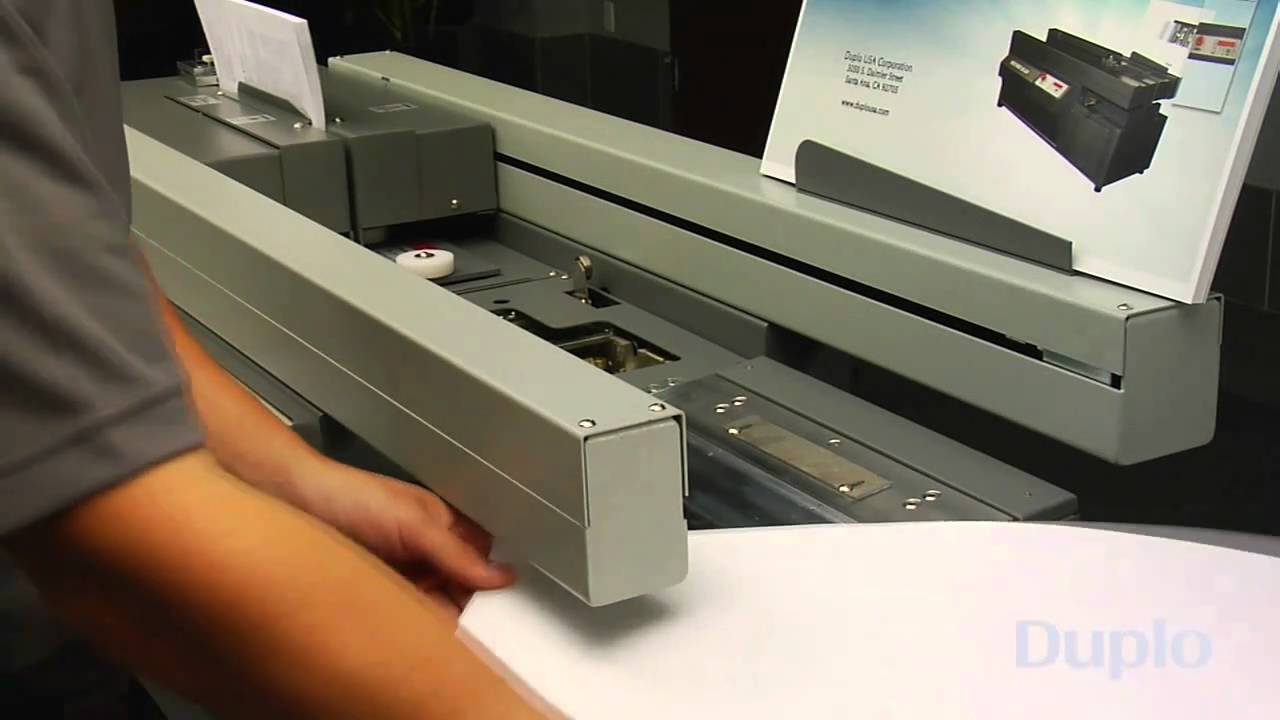Duplo DB 280 - Perfect Binder [Sydney Stone] - YouTube