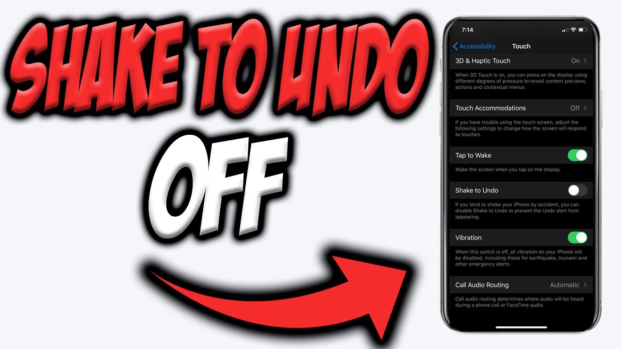 How to Turn Off Shake to Undo on iPhone or iPad📲| Turn Off Shake To ...