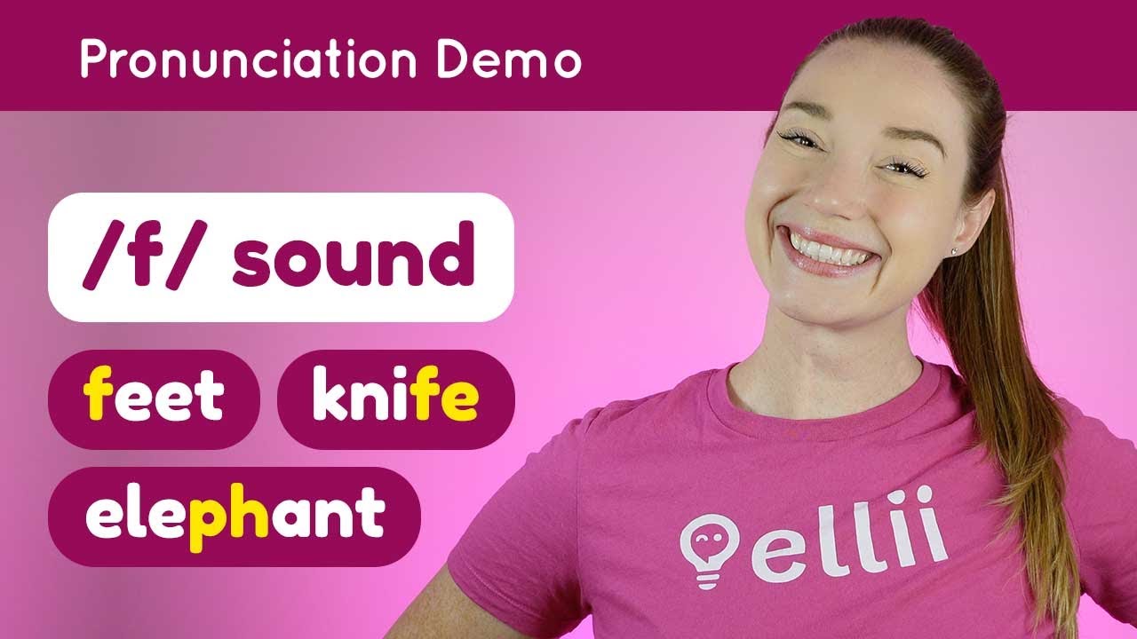 Pronouncing /f/ – English Pronunciation Lesson (Part 1) - YouTube
