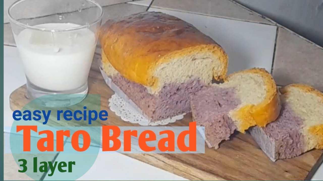 Easy appetizer | Taro Bread | sweet pottato recipe - YouTube