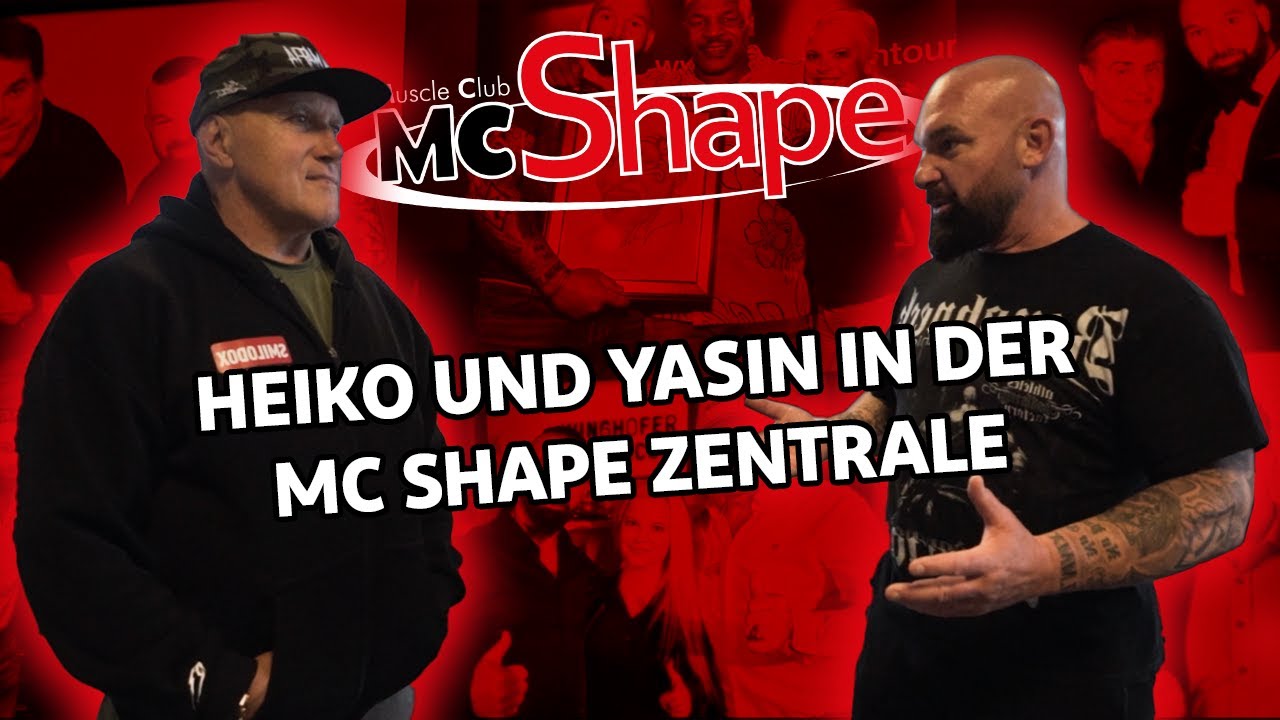 Heiko und Yasin in der MC Shape Zentrale - Street Fighter, Stallone und ...