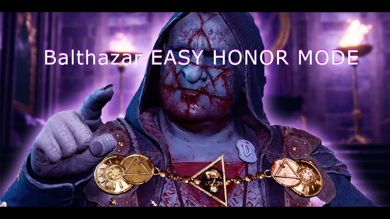 Balthazar Honor Mode Fight EASY 0 Damage Taken (Solo Gloomstalker ...