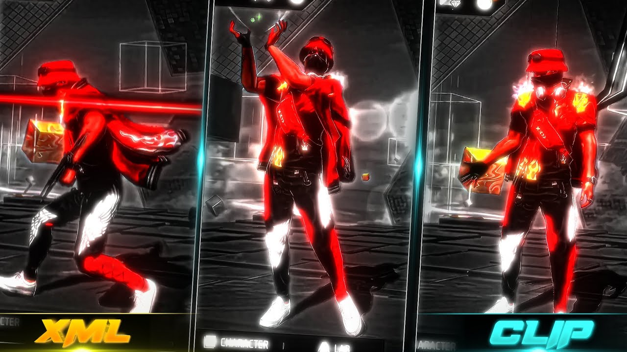 RED CC EFFECT GLOW 🔥🤩💯 !!NEW TREND🥵! - || FF EDIT || FF TREND || XML ...