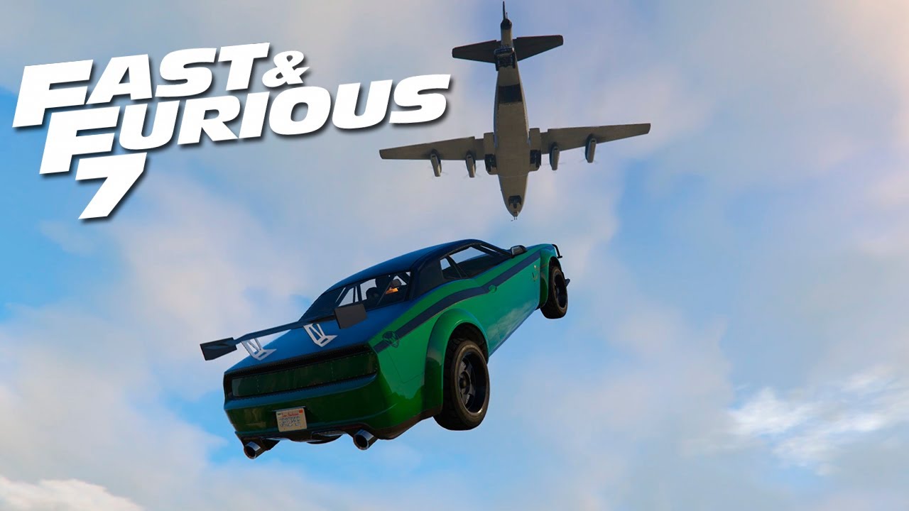 GTA 5 Fast & Furious 7 - Plane Scene - YouTube