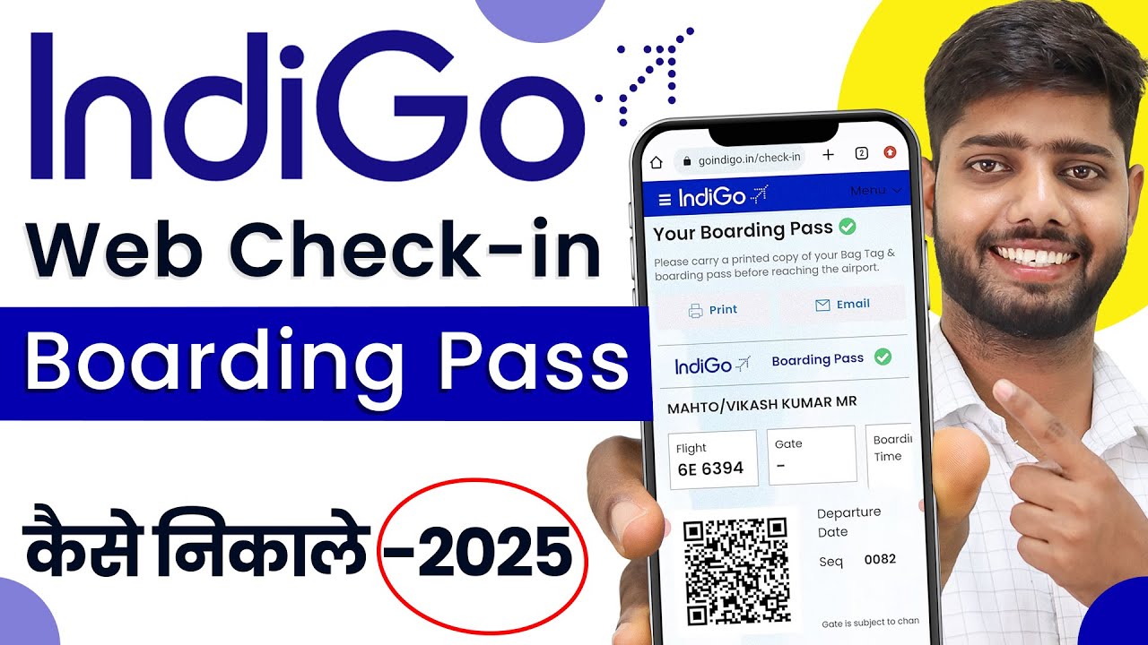 Indigo Web Check In Boarding Pass Baggage Rules In Indigo Domestic