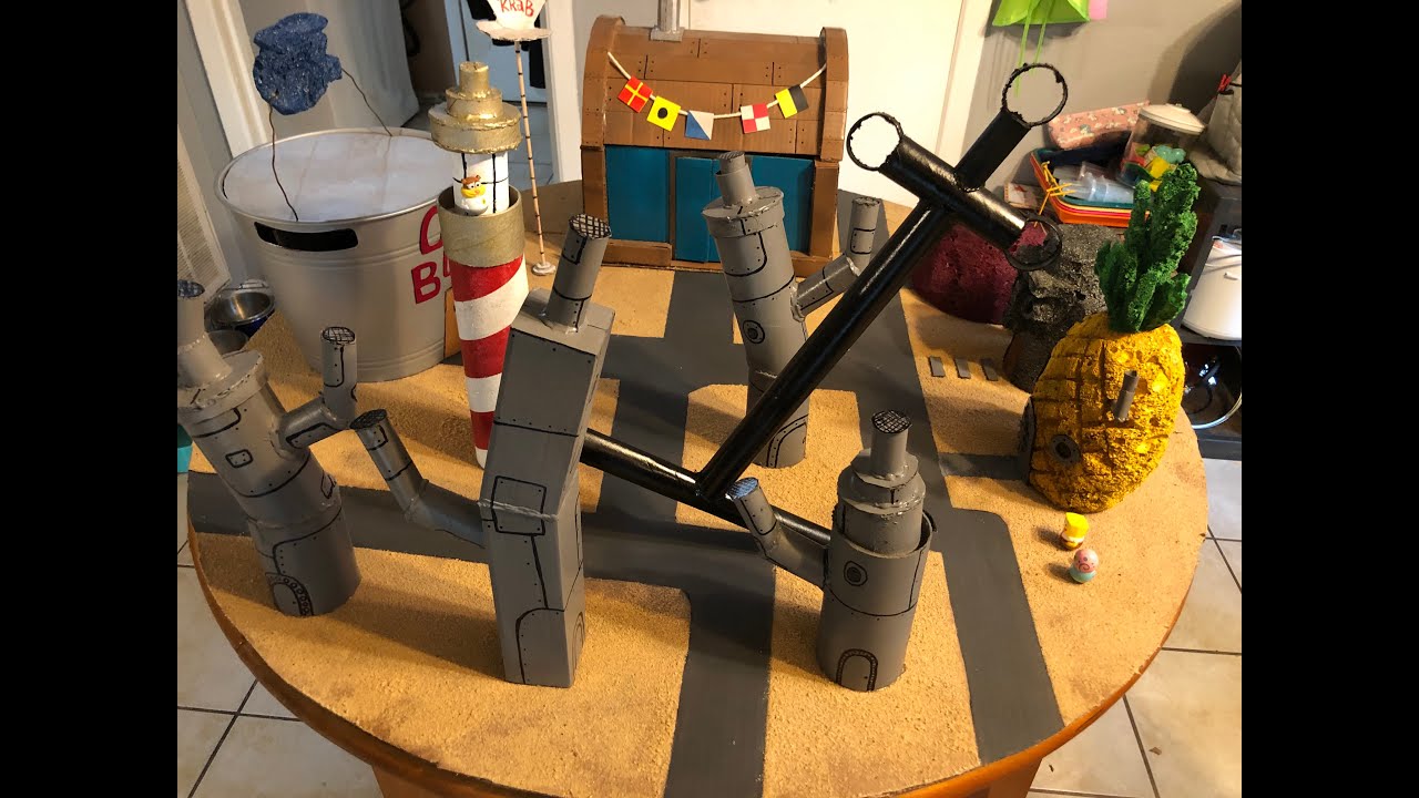 Cardboard DIY Bikini Bottom - YouTube