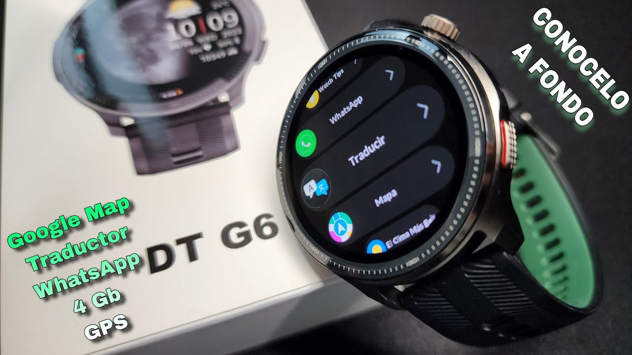 DT G6 CONOCELO A FONDO 🧐 ( ¿es el smartwatch para ti? ) - YouTube
