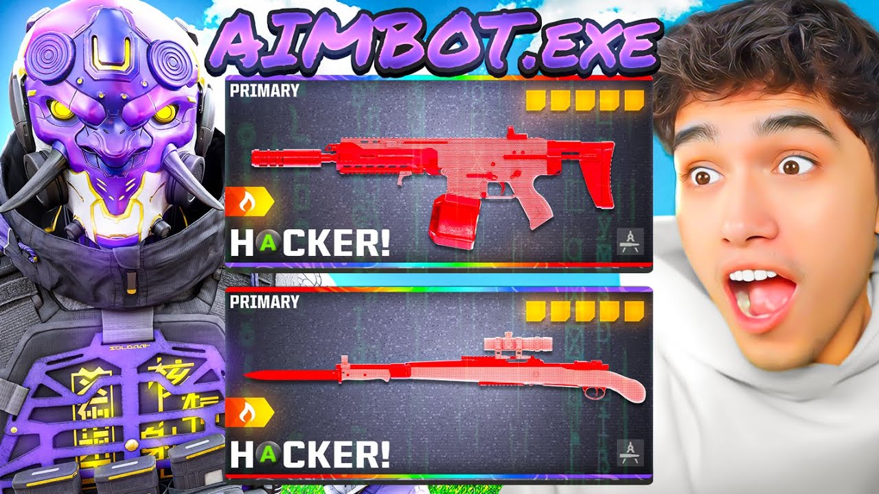 using AI HACKER META LOADOUTS on Warzone Rebirth island - YouTube