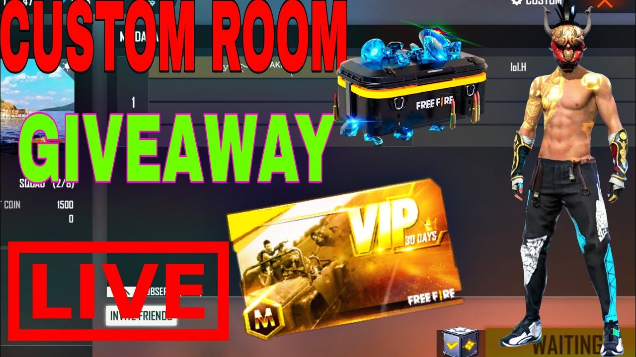 Free Fire Live Custom | Free Fire Live Custom Giveaway | Free Fire Live ...