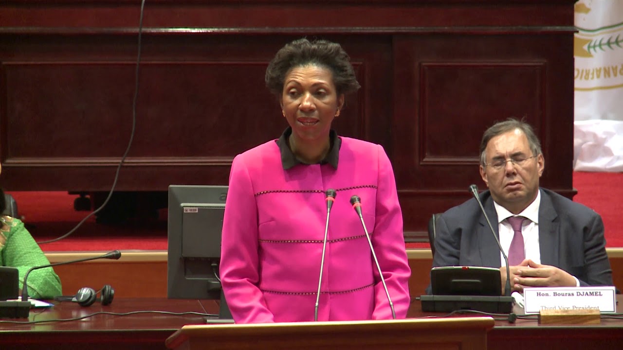 Rt. Hon. Jeanine Mabunda LIOKO, Speaker of the National Assembly of DRC ...