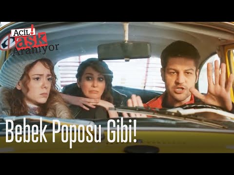Bebek poposu gibi!