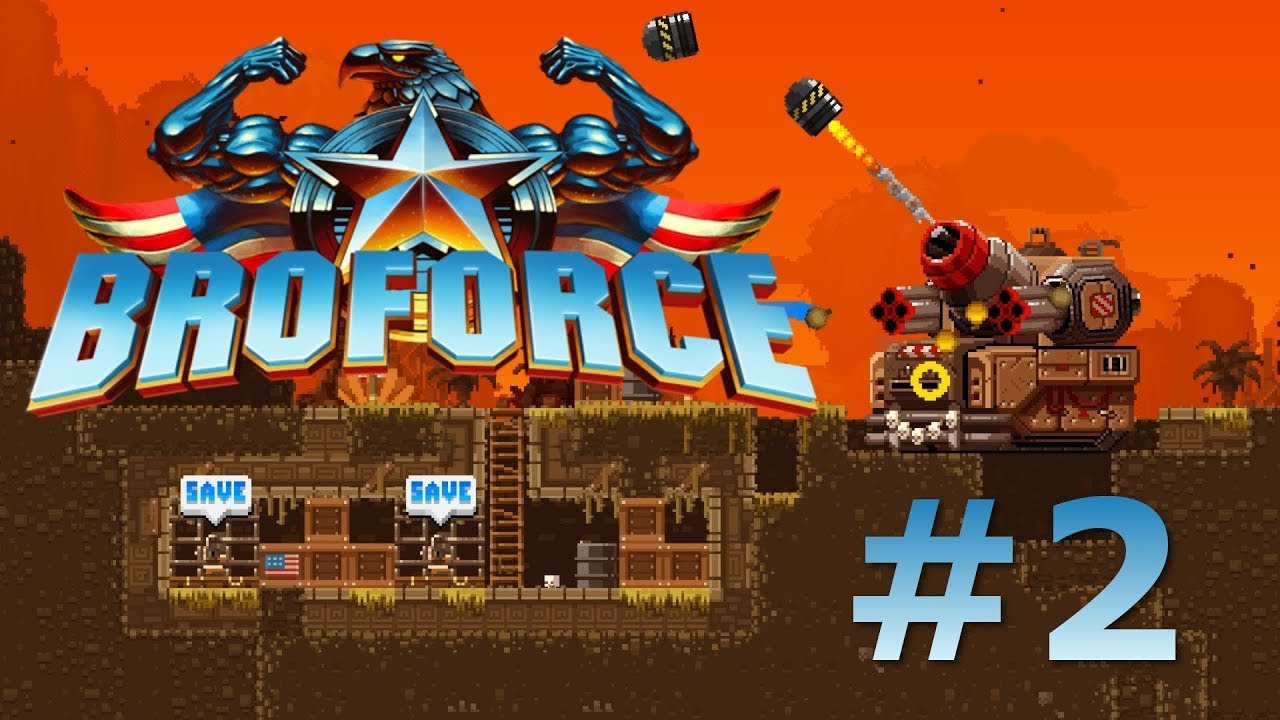 ГОЛЛИВУД ПРОТИВ ТЕРРОРИСТОВ. Миссии 4-6 l Прохождение BROFORCE #2 - YouTube