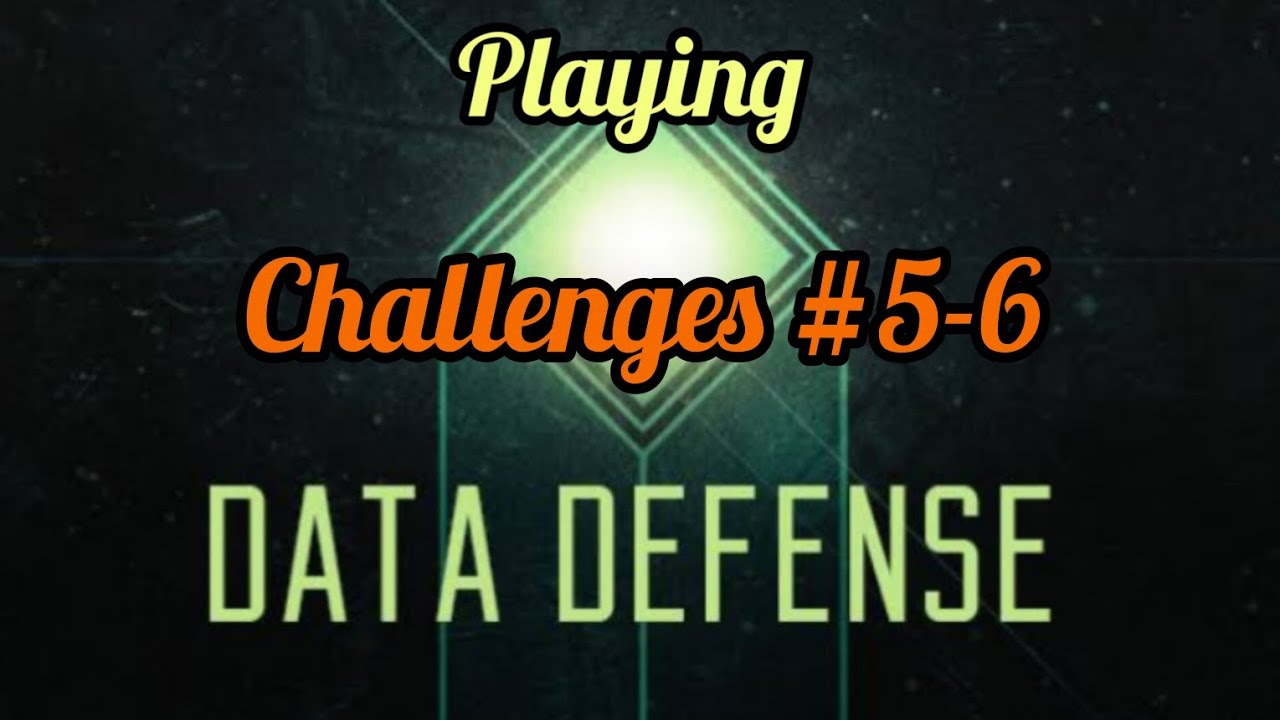 Data Defense: Challenges #5-6| Fast Pace Defense🛡️ - YouTube