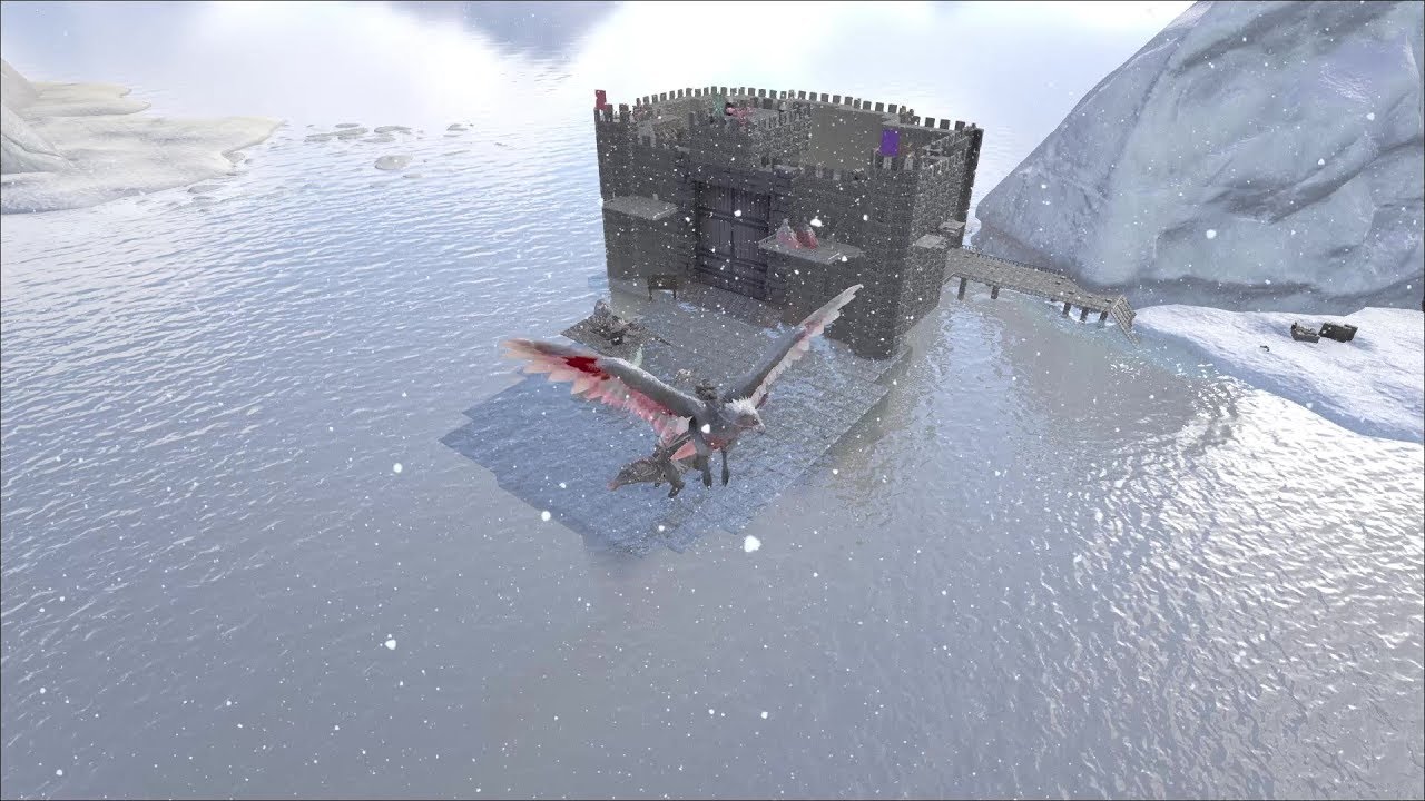 ARK Frozen Castle Showcase - YouTube