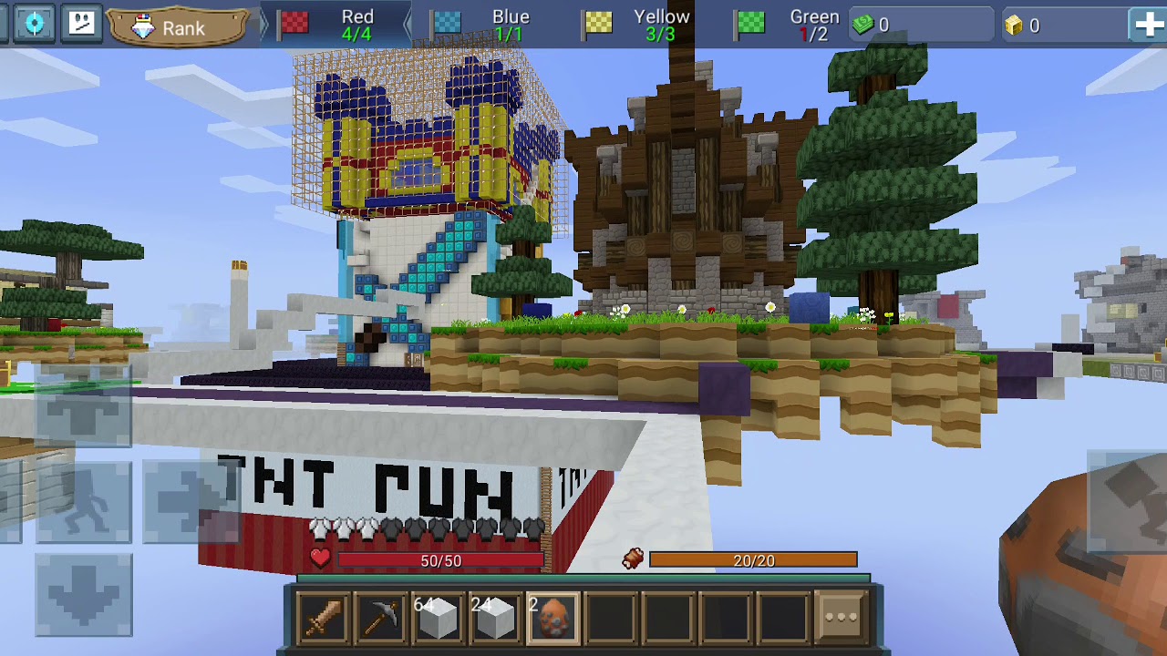 I got diamond armour in sky wars(blockman go - YouTube