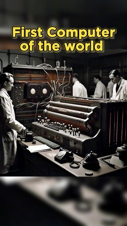 The Dawn of the Digital Age: World's First Computer! | first computer ...