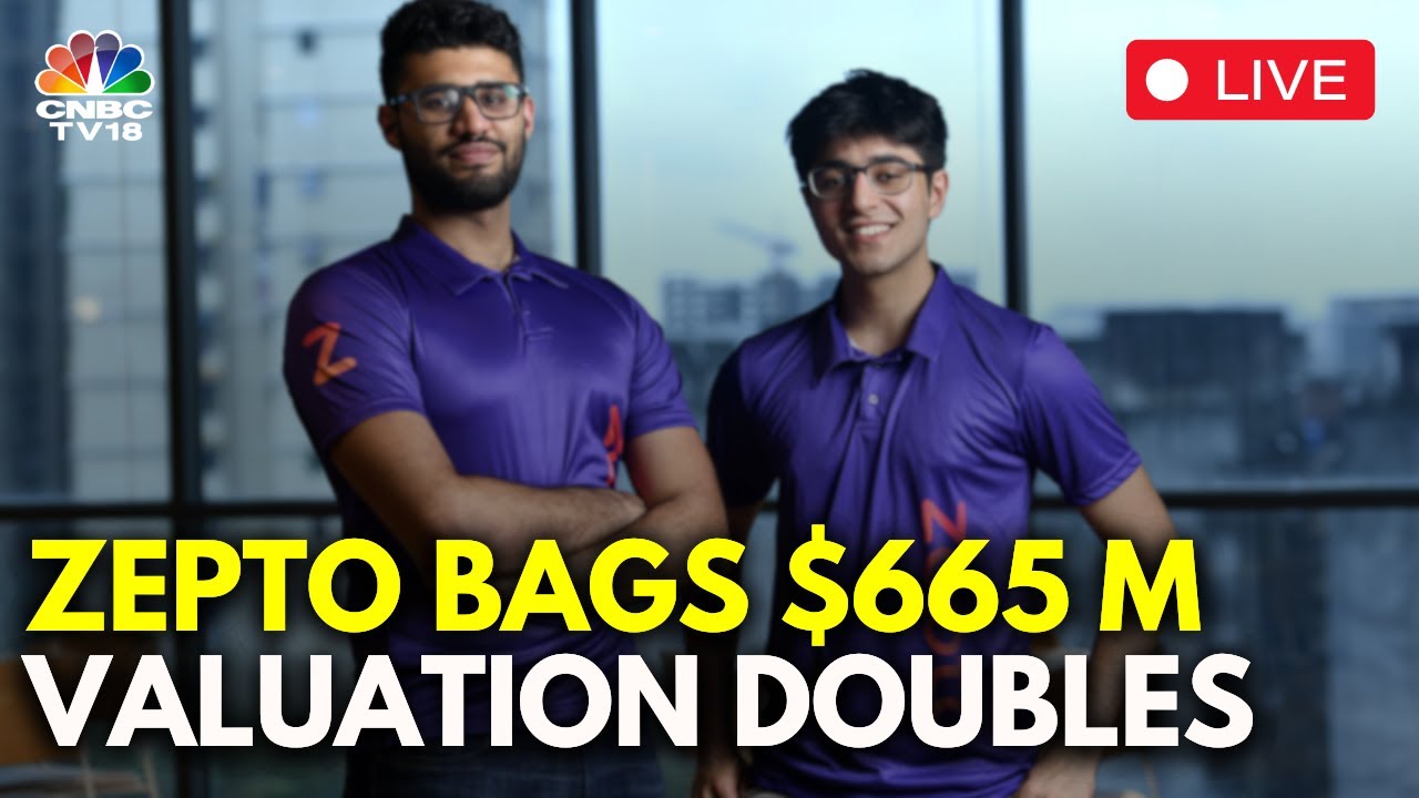 LIVE | Zepto Bags $665 Million In A Funding Round | Aadit Palicha On ...