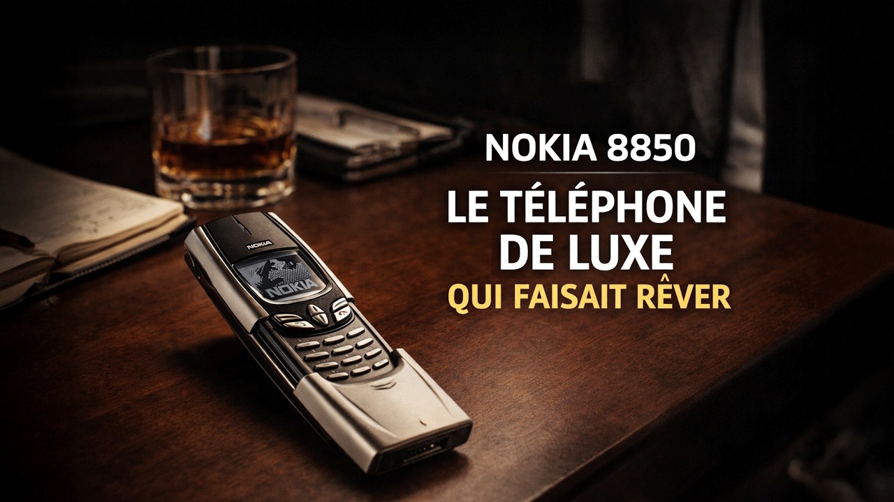 Nokia 8850 : le téléphone de luxe qui faisait rêver en 2000 📱 - YouTube