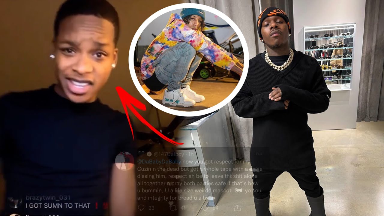 King Von Cousin Calboy Snaps On DaBaby For Collab With YoungBoy & Says ...