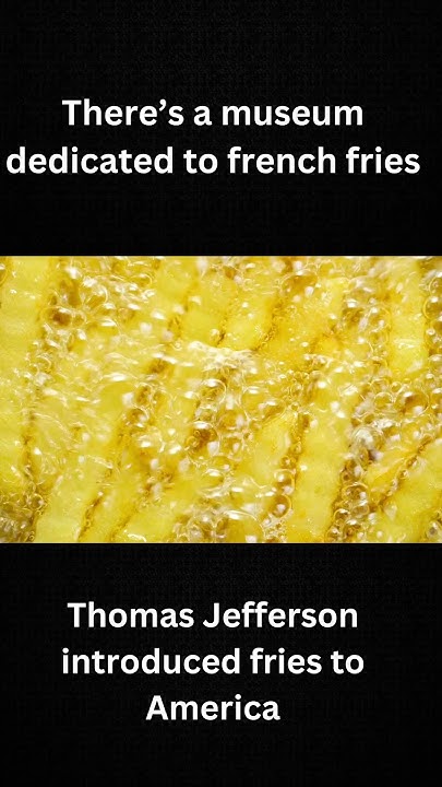 FUN FACTS ABOUT FRENCH FRIES - YouTube