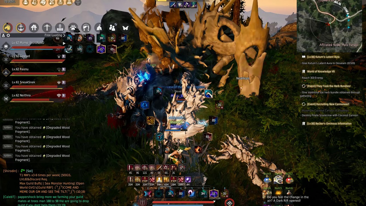 Duo pull POV at 5 man tree - BDO - YouTube