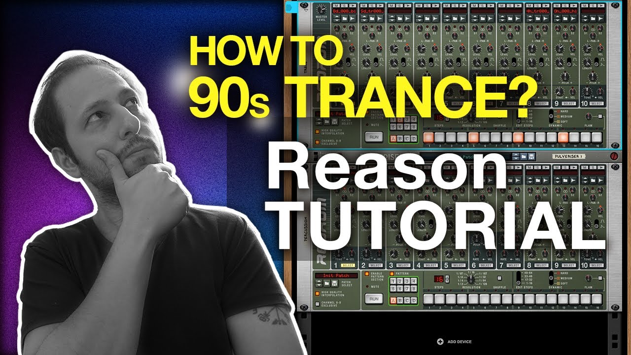 Old School 90s Trance Tutorial in Reason - YouTube