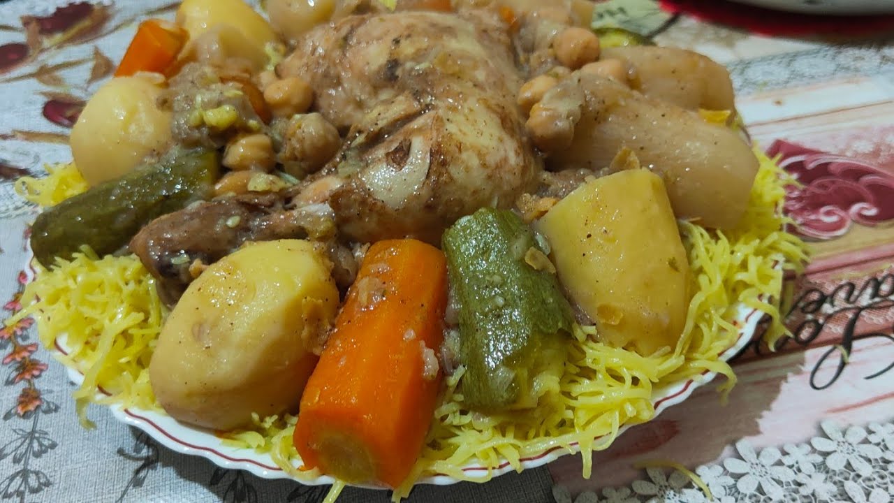 Rechta Algérienne un délice très facile. وصفة الرشتة الجزائرية ...