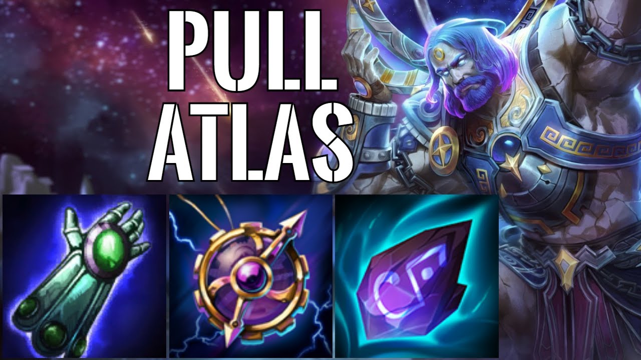 Damage Is For The Tanks Too! Atlas Support Gameplay (Smite Conquest ...