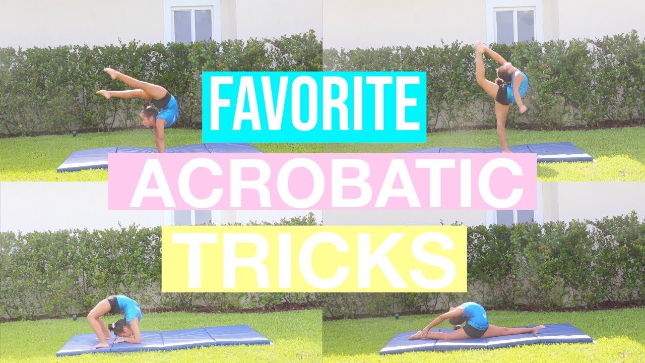 My Favorite Acro Tricks !! - YouTube
