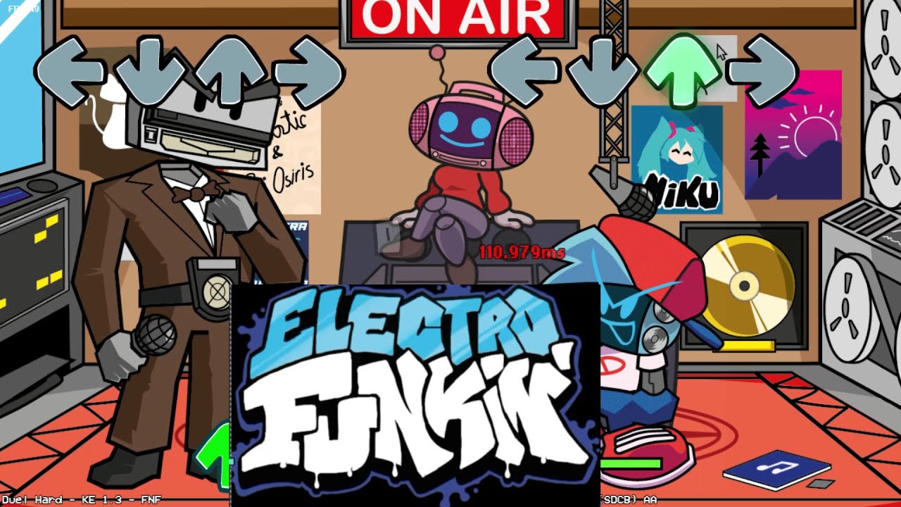 Fnf Mods Friday Night Funkin Electro Funkin Mod Fnf Online Fnf