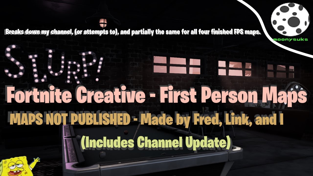 My Fortnite First Person Maps! (Also Includes Some Channel Updates ...