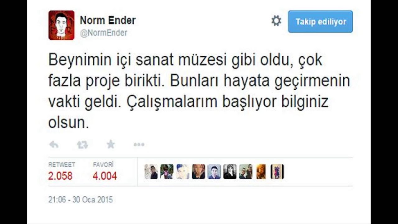 Norm Ender & Erman Geri DÖNDÜ (2015) - YouTube