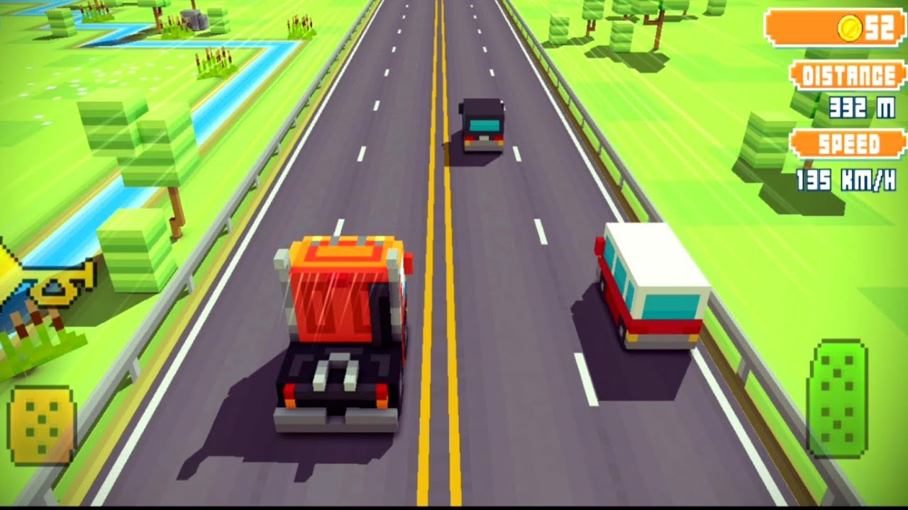 Block Highway Traffic Racing Game 🎯 Highway Traffic Racing Game 🔥 ...