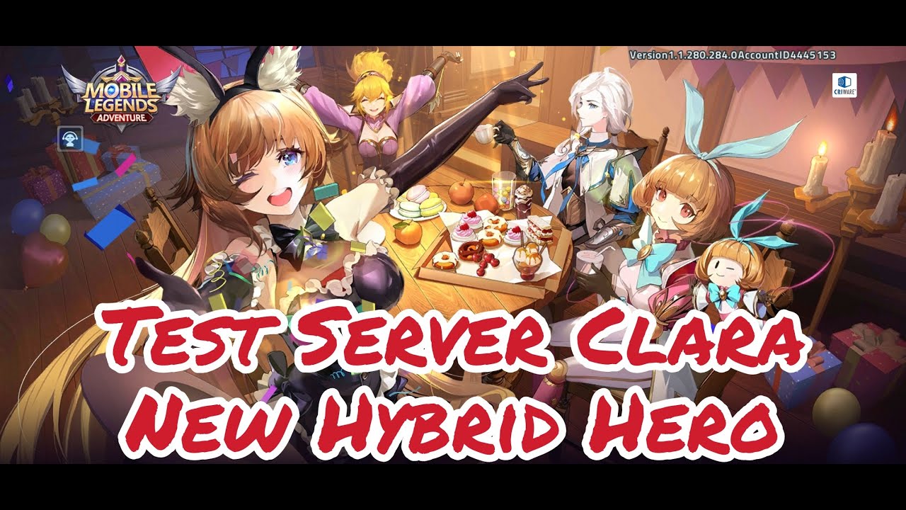 Clara on Test Server MLA Mobile Legends: Adventure Indonesia - YouTube