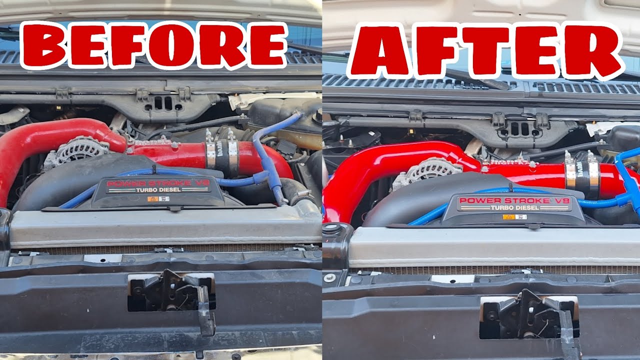 Deep Cleaning Dirty Engine Bay - YouTube