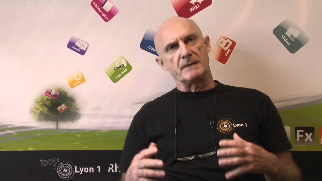 Patrice Thiriet - Enseignement hybride « l'écran » (type 2) - YouTube