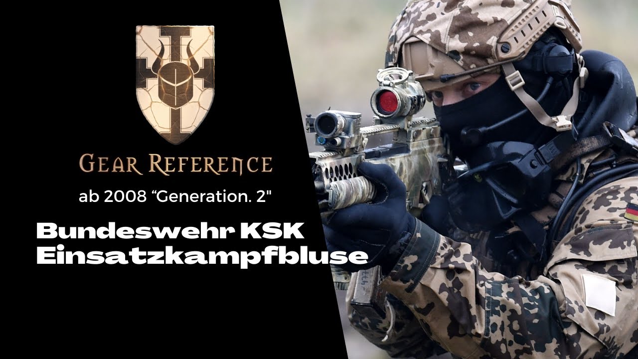 🇩🇪 KSK EKB Gen.2| Die zweite Version der Einsatzkampfbluse ab 2008| Detail und Vergleich zur Gen ...