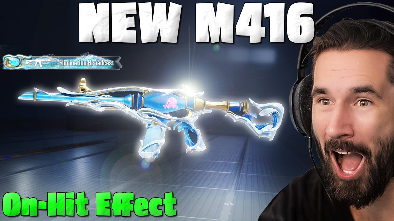 NEW TIDAL EMBRACE M416 UPGRADABLE SKIN Has Amazing Effects! PUBG MOBILE - YouTube