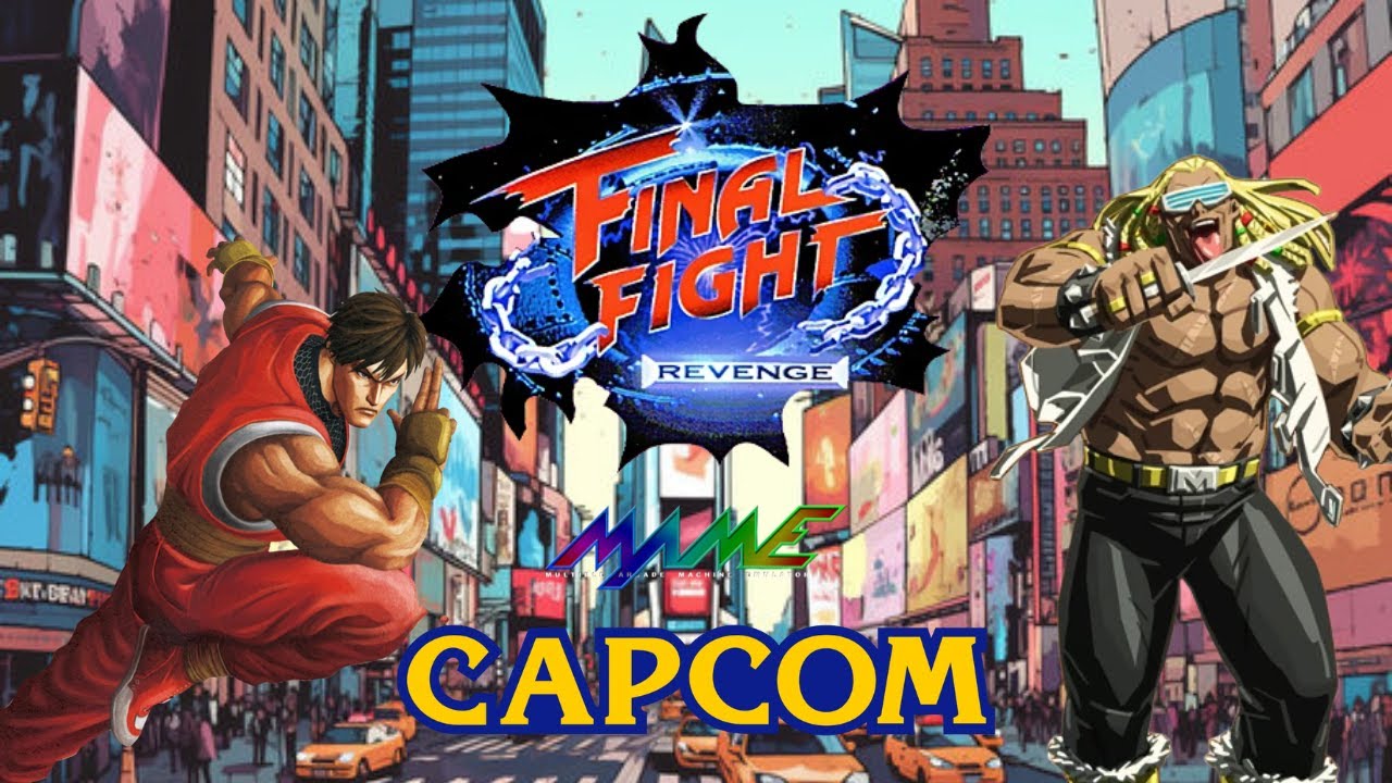 final fight revenge, mame arcade - YouTube